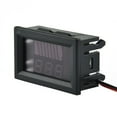 12V-60V Car Marine Motorcycle LED Digital Voltmeter Voltage Meter ...