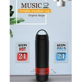 Vacuum-Insulated Play Bluetooth Water Bottle with Carrying Loop ...