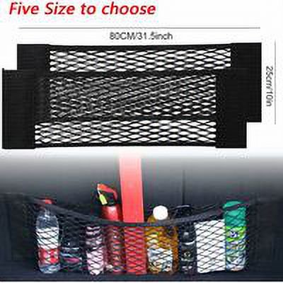 [2 Pack] Car Trunk Net, Trunk Storage Net, Large Size 80 x 25cm ...