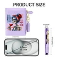 Casual Women Card Holder Wallet Flower Pattern Zipper Wallet Soft PU ...