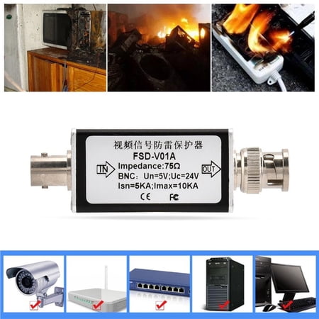 CCTV Video BNC Surge Protector Camera Surge Analog Camera Camera Surge ...