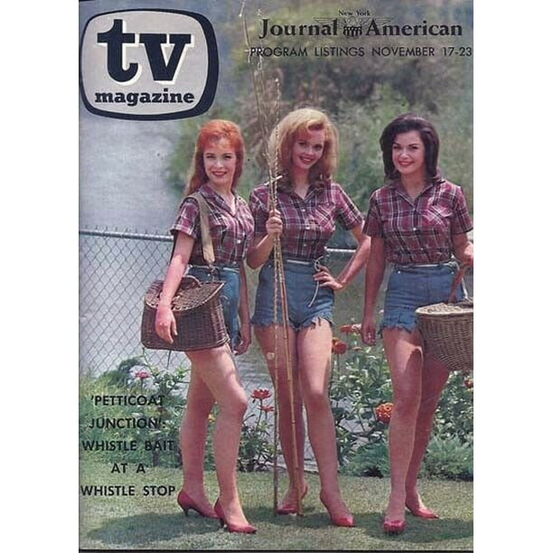Petticoat Junction TV series girls in denim shorts magazine cover 5x7 ...