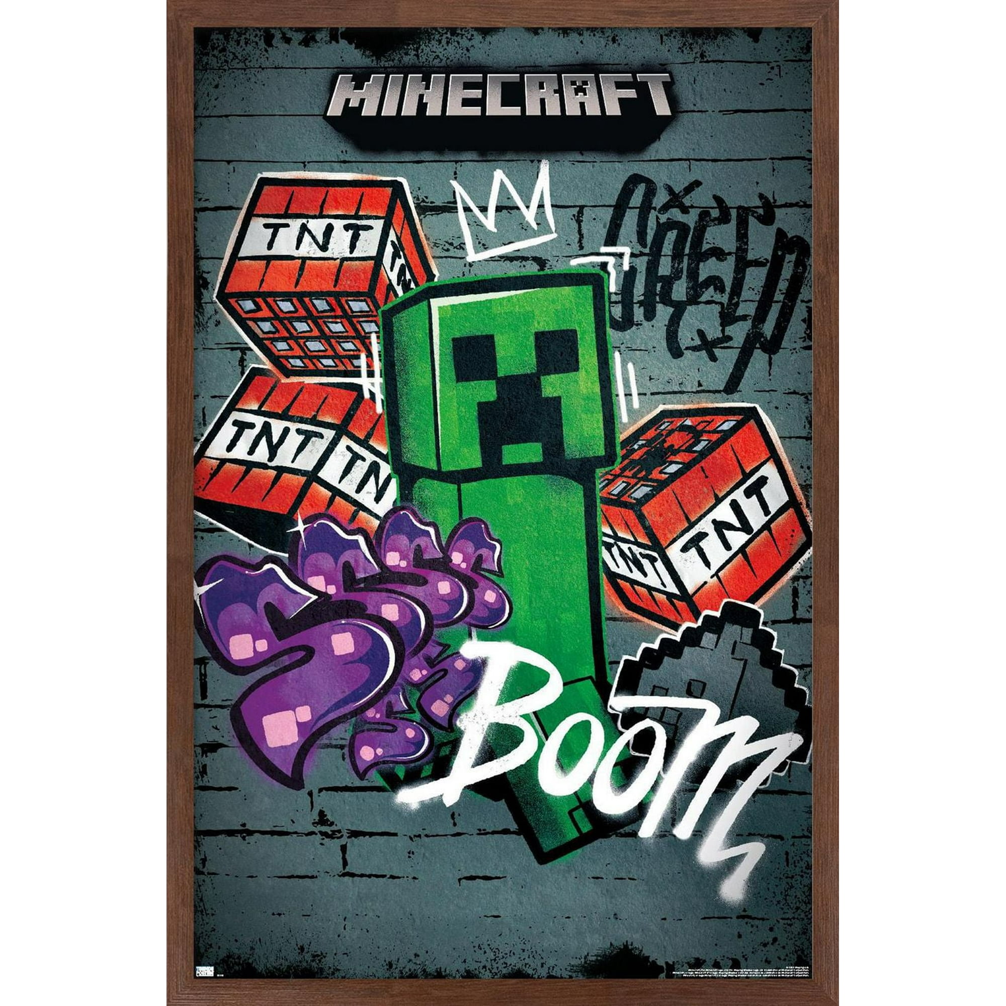 Click here for Trends International Minecraft - Creeper Do Not En... prices