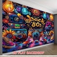 Back to the 80s Retro Theme Backdrop Ideal for Retro Parties Disco ...