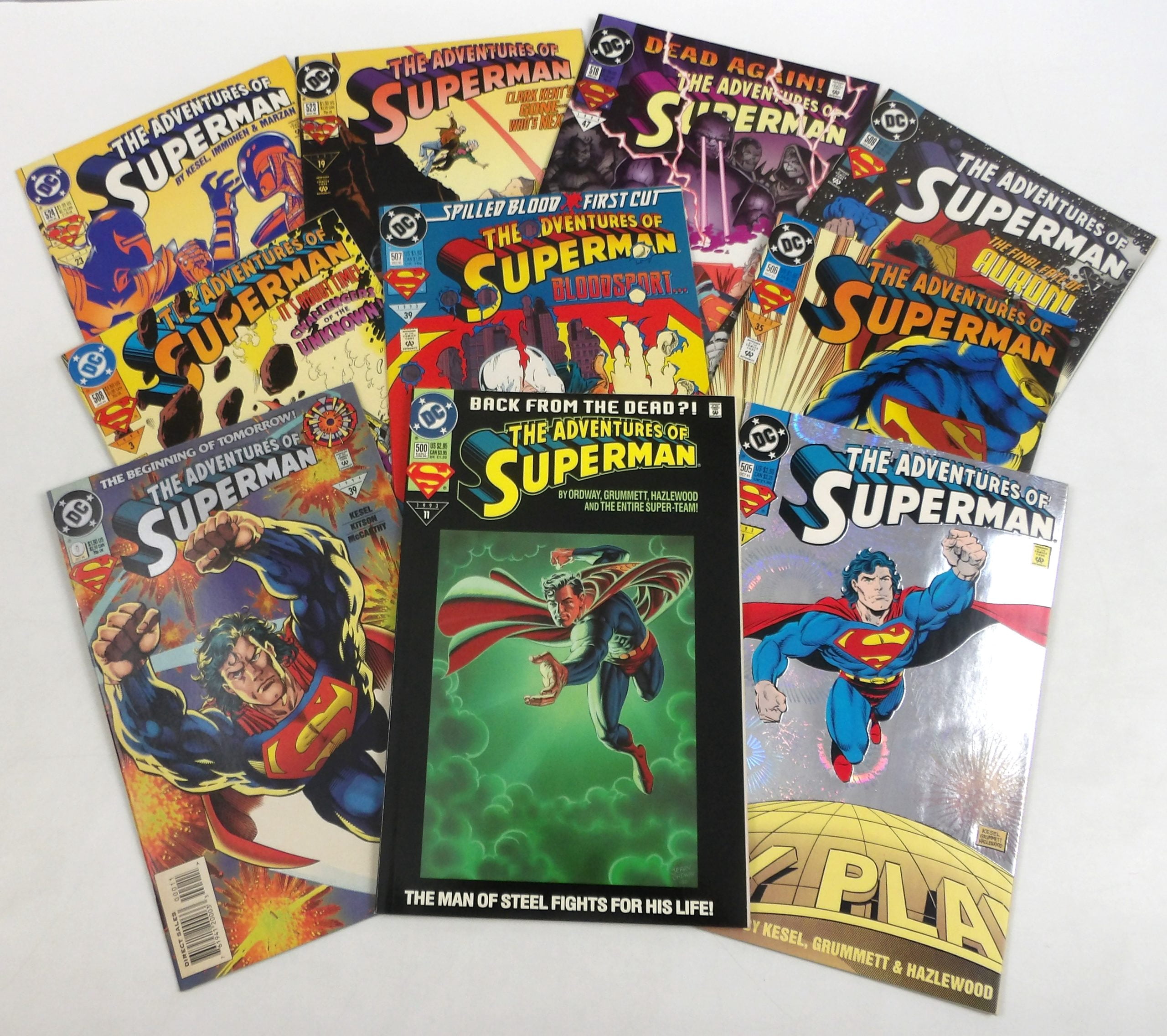 Adventures of Superman (1990s) Value Bundle 10-Pack of Comic Books - DC ...