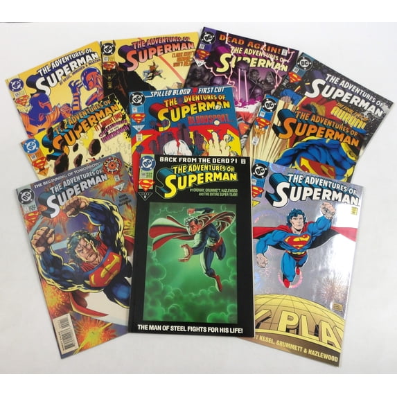 Adventures of Superman (1990s) Value Bundle 10-Pack of Comic Books - DC ...