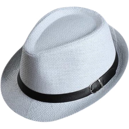 F1793 Beach Sun Hats Straw Stylish for Women Men Panama Jazz Cowboy ...
