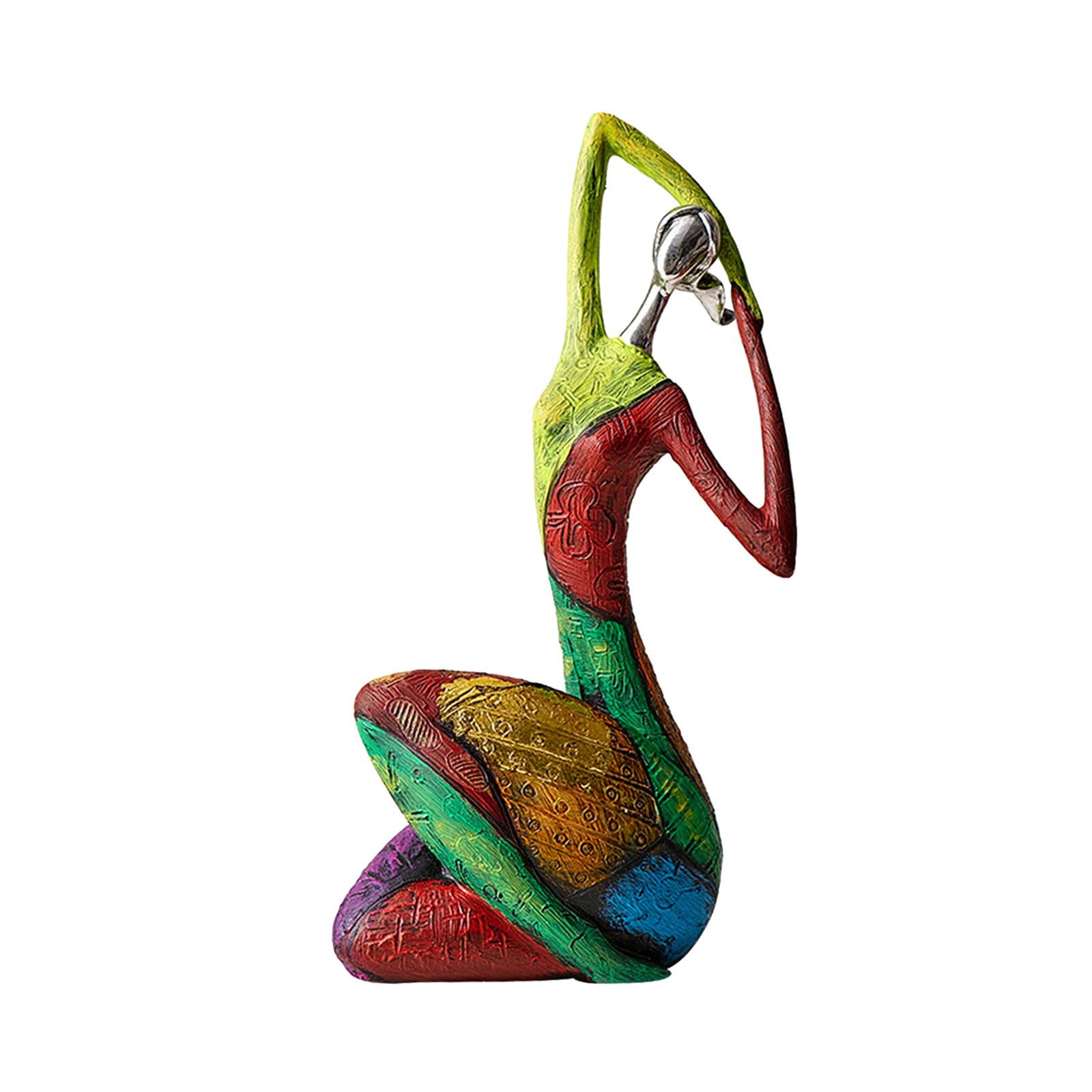 Colorful Resin Sculpture Home Decor Photo Prop Tabletop Meditation ...