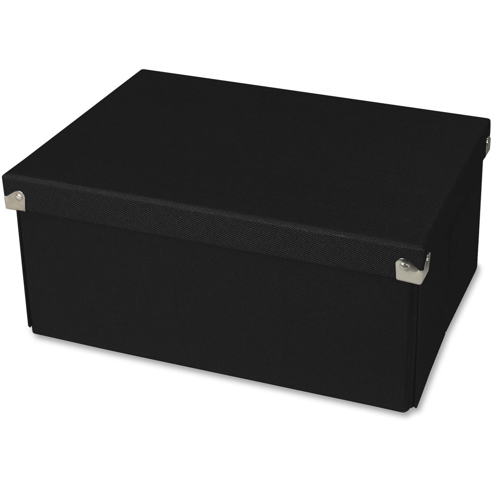Samsill, SAMPNS04LSBK, Medium Rectangle Folding Storage Box System, 1 ...
