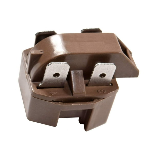 HQRP 4 Pin Universal Refrigerator Freezer Compressor PTC Start Relay ...