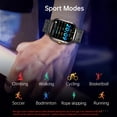 2025 New Outdoor Men's Smartwatch with LED Light, BT Call & Message ...