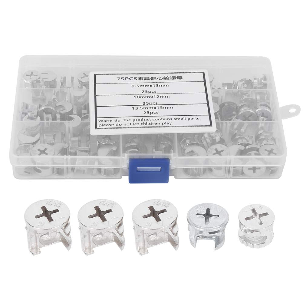 Click here for Unbranded Hugfegwe Furniture Cam Lock Nut  75pcs J... prices