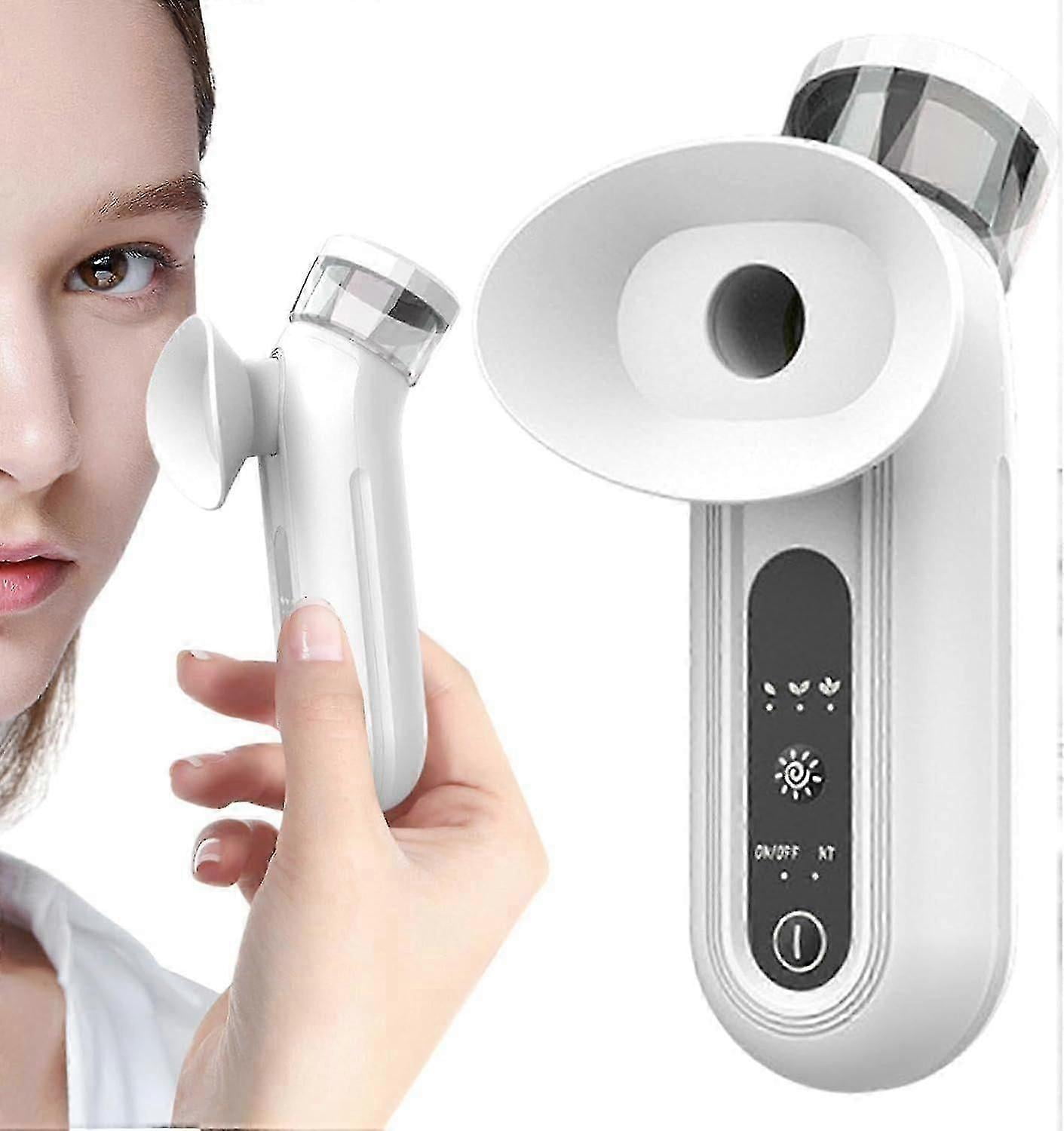 Nano Eye Mist Steam Sprayer, Mini Handheld Rechargeable Eye Drop Mister ...