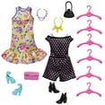 Barbie Fashionistas Doll & Closet Playset with Clothes & Accessories ...
