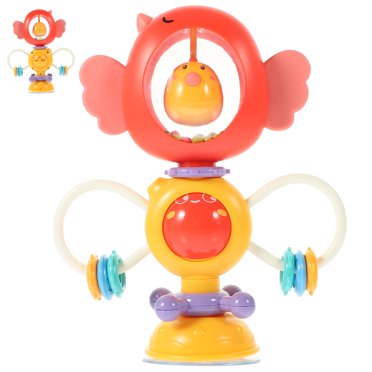 VTech Baby Twist and Spin Lion Rattle With Suction Cup - Walmart.com