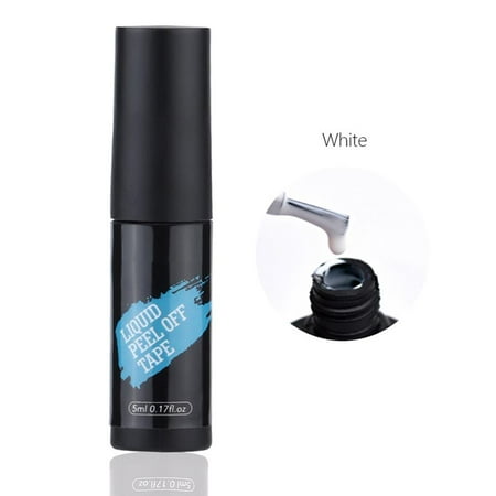 QualitChoice 5ml Anti-overflow Nail Glue Anti-freezing Peel Off Liquid ...