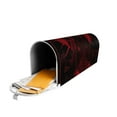 Lsque Red Gothic Skeleton Throne Mailbox Cover Standard Size ,Magnetic ...