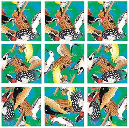 B Dazzle Scramble Squares 9 Piece Puzzle - Woodpeckers - Walmart.com