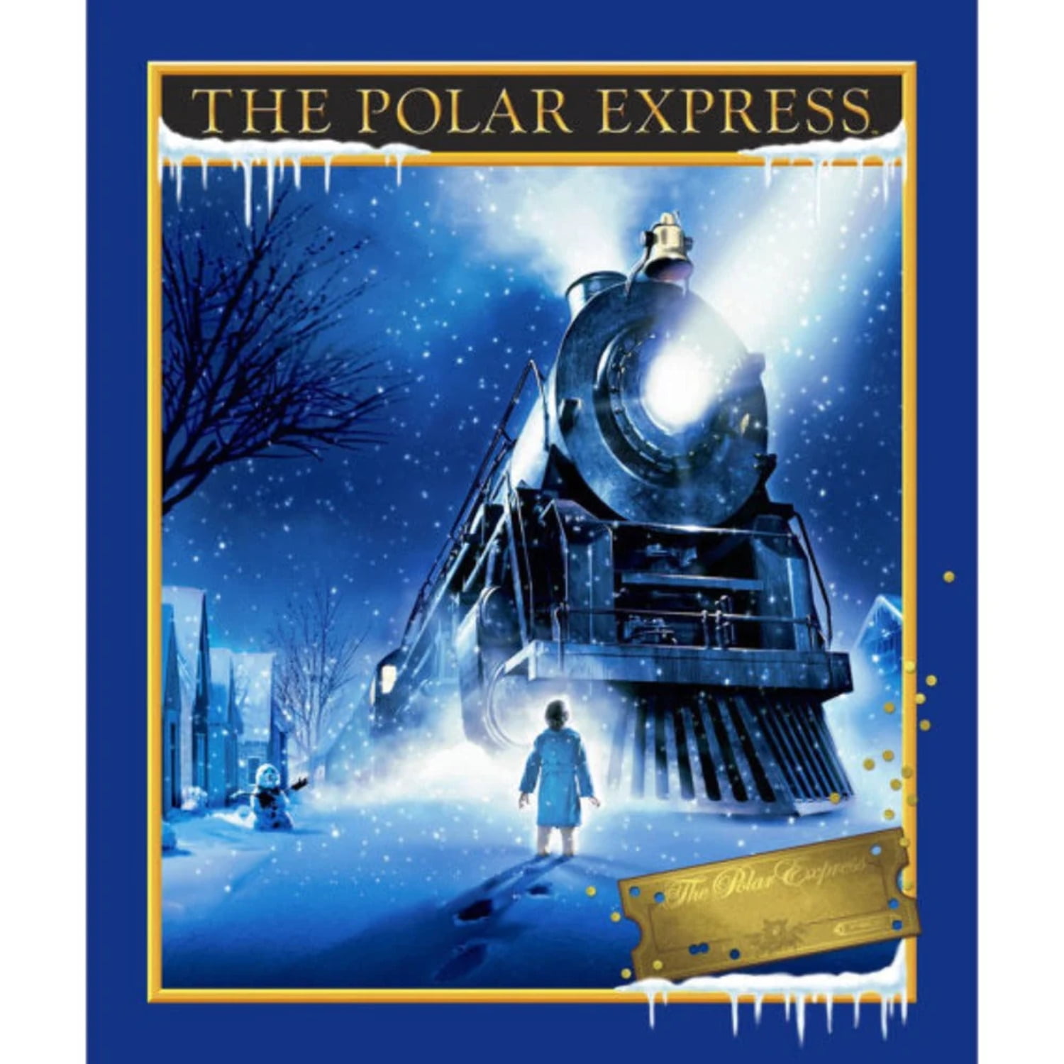 Polar Express Panel Cotton Fabric - Walmart.com