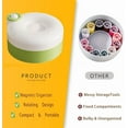 Rotating Magnetic Sewing Kit，21 mini basic tools, complete with ...