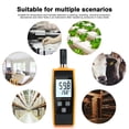 Dcenta Digital Temperature Humidity Meter for , with LCD Backlight and ...