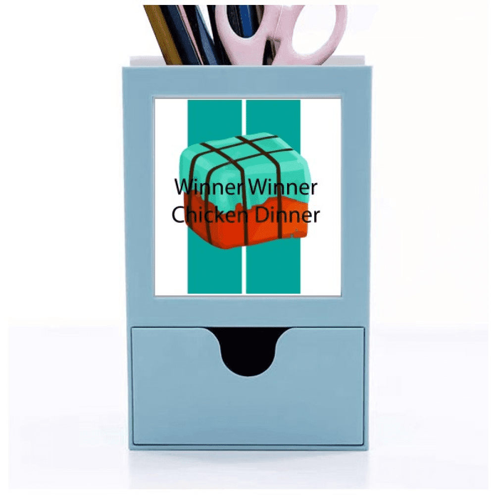 Winner Winner Chicken Dinner Desk Supplies Organizer Pen Holder Card ...