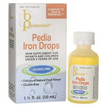 Enfamil Fer-In-Sol Iron Supplement Drops, Infant and Toddler Brain ...