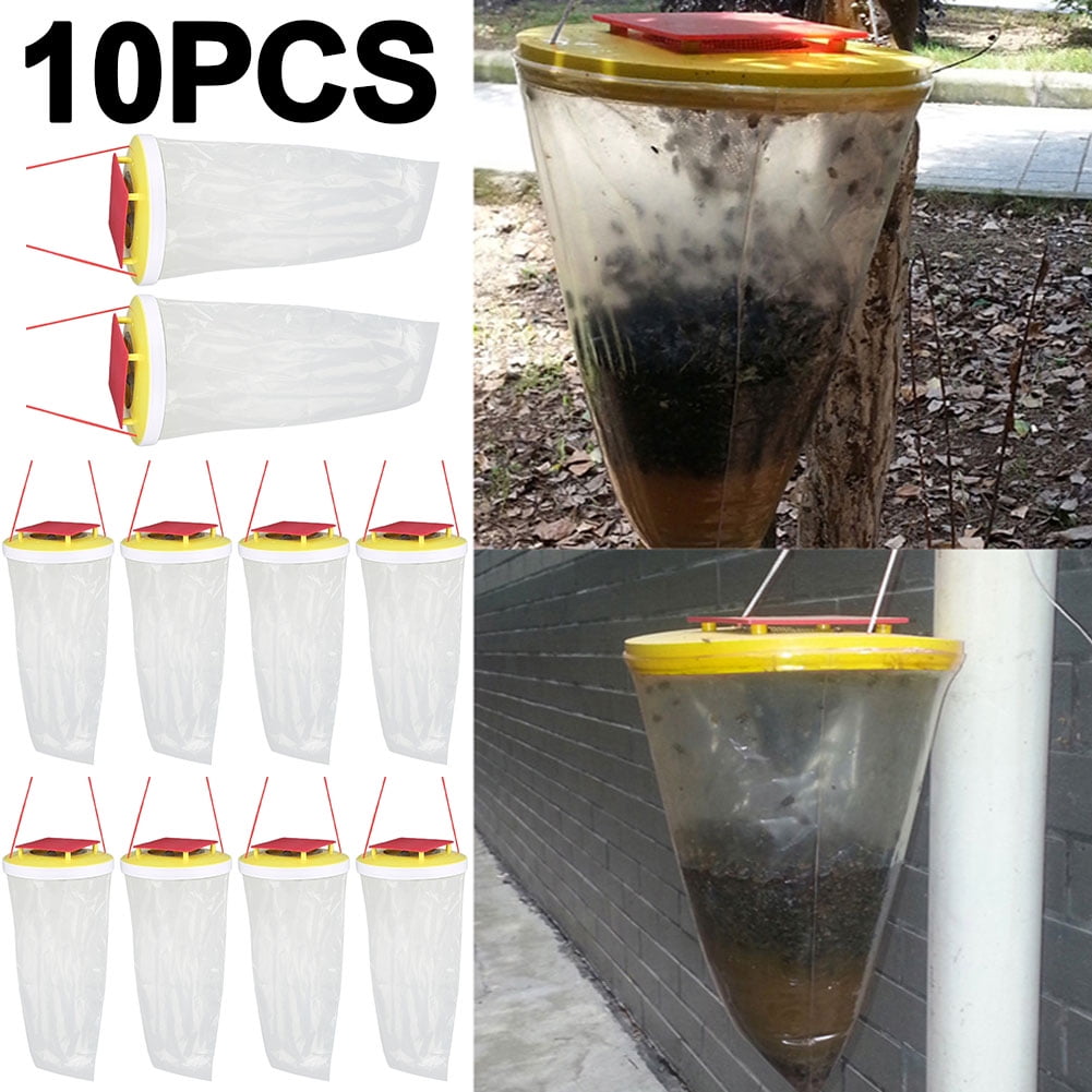 Trampa para Moscas Con para Moscas Con Tapa Roja para Garden Home ...