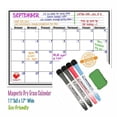 CCOCC Fridge Calendar Magnetic Dry Erase Calendar Whiteboard Calendar ...