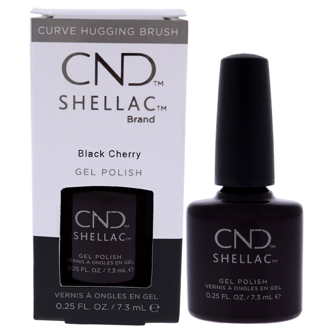Shellac Nail Color - Black Cherry by CND for Women - 0.25 oz Nail ...