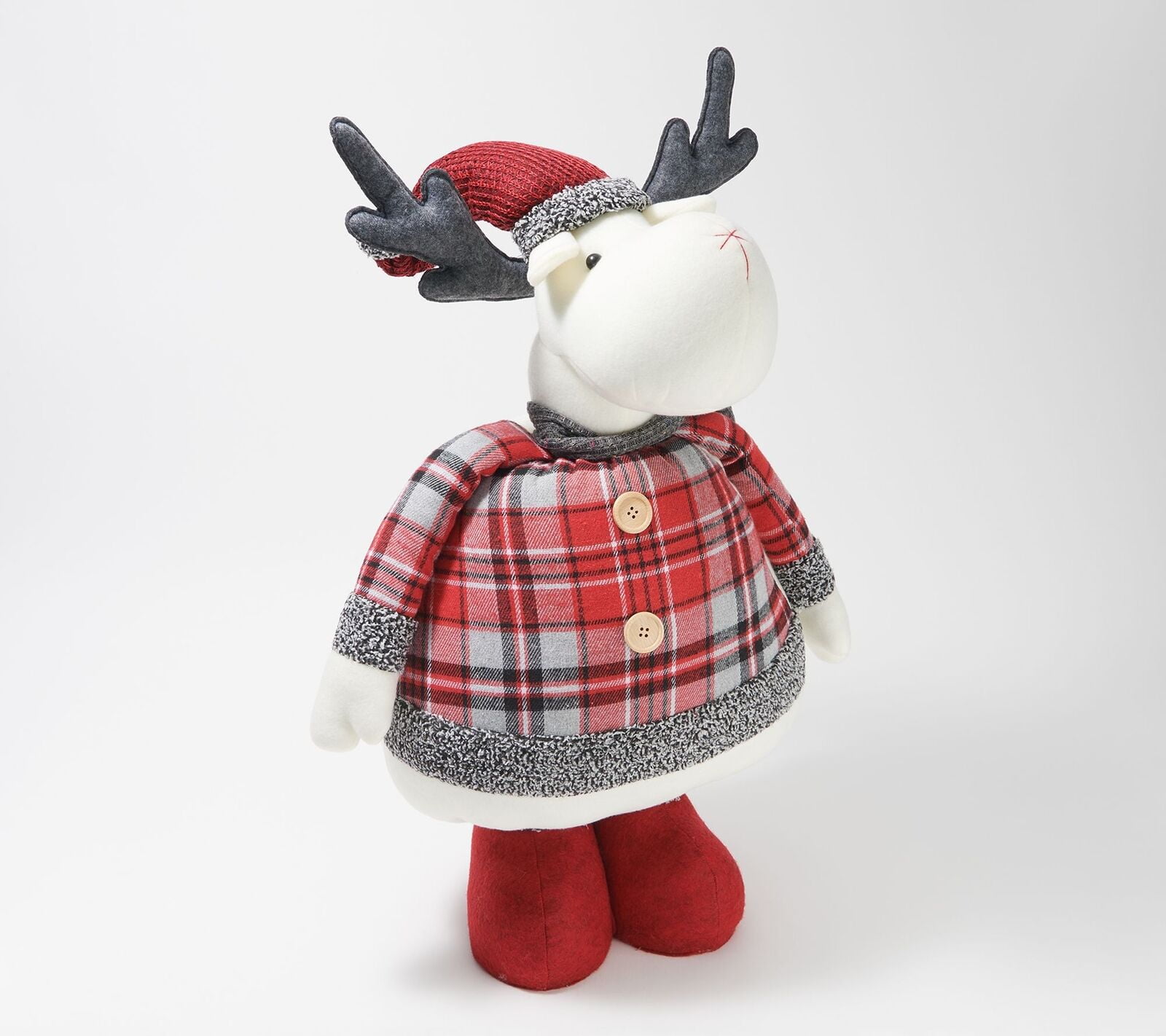 Kringle Express Oversized Plush Pop Up Holiday Figure, Retractable Legs ...