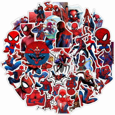 Spiderman Sticker Sheets, 4ct - Walmart.com