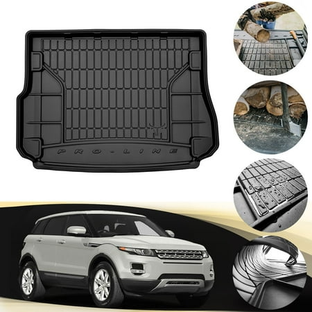 OMAC Premium Cargo Trunk Liner Black for Land Rover Range Rover Evoque ...