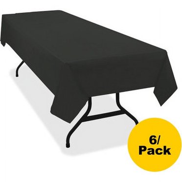 Tablemate Table Set Rectangular Table Cover, Heavyweight Plastic, 54 x ...