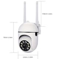 1080P Smart Security Camera with Motion Detection, 2.4G Alarm Push, PTZ ...