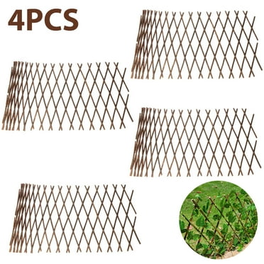 DISEN Expanding Willow Trellis Garden Trellis Plant Support Plant ...