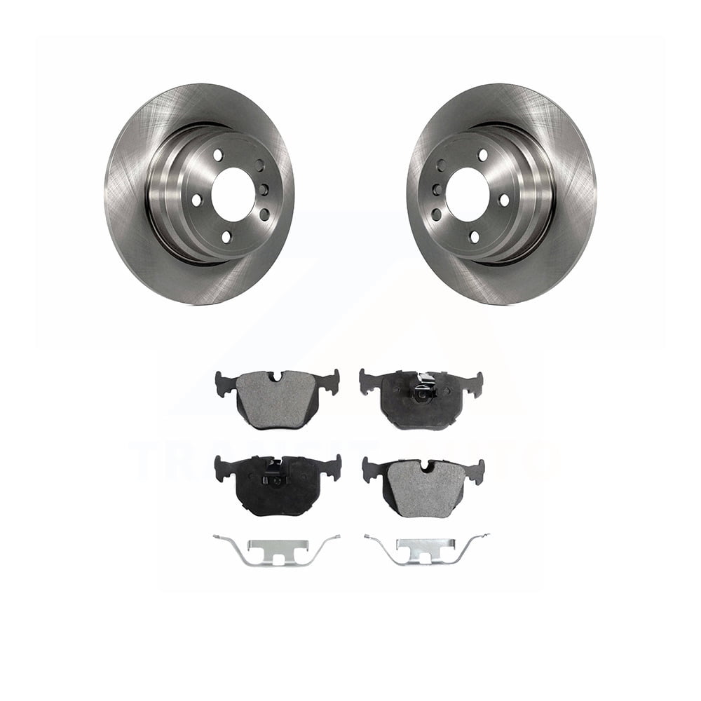 Rear Disc Brake Rotors And Semi-Metallic Pads Kit For BMW X5 | Walmart ...