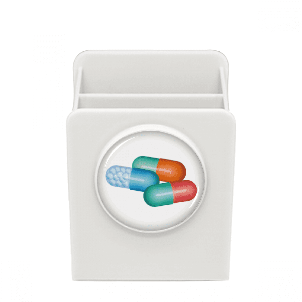 Pill Capsule Health Care Products Pattern Desk Pencil Holder Cup Pen ...