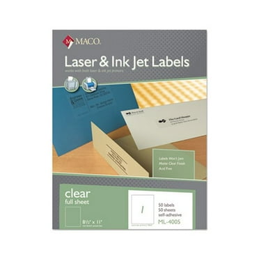 PRES-a-ply Laser Address Labels, 1 x 2 5/8, Clear, 1500/Box - Walmart.com
