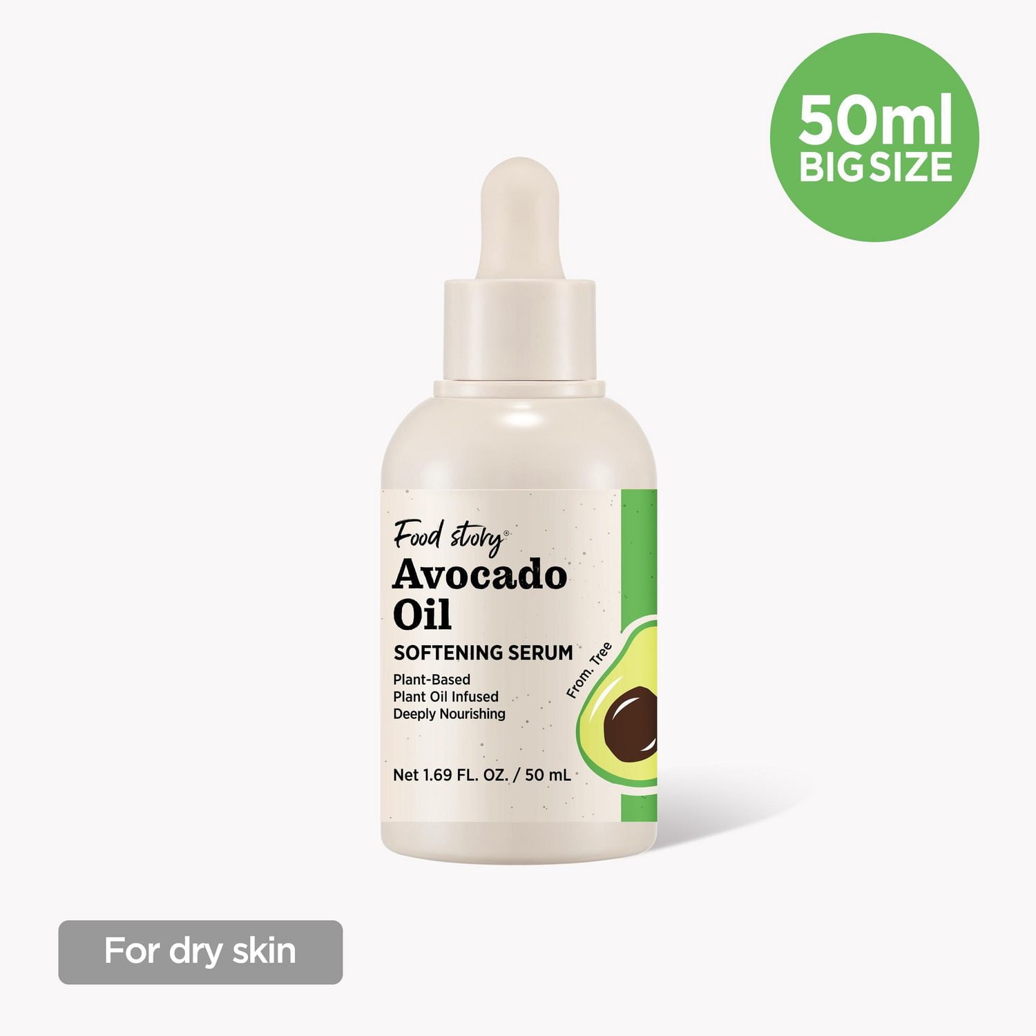 Click here for Food Story Avocado Oil Softening Serum 50ml prices