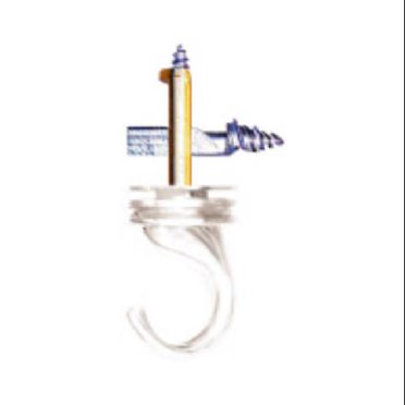 Clear Plastic Drop Ceiling Hooks with Hinge - One Piece Grid Ceiling ...
