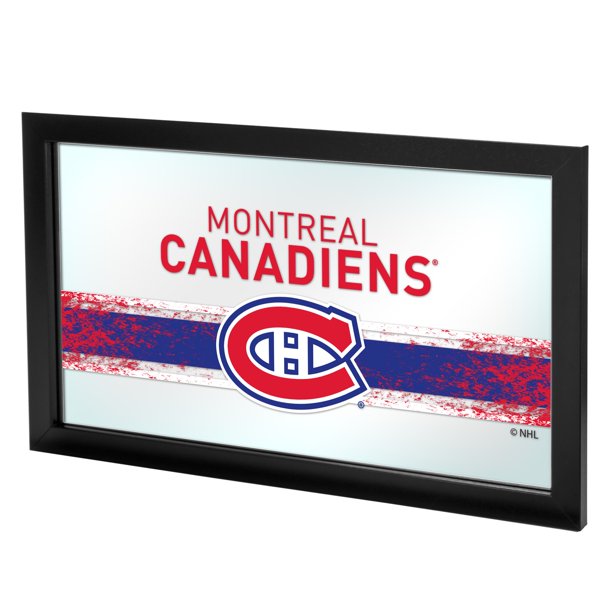 Trademark Gameroom NHL Framed Logo Mirror - Montreal Canadiens ...