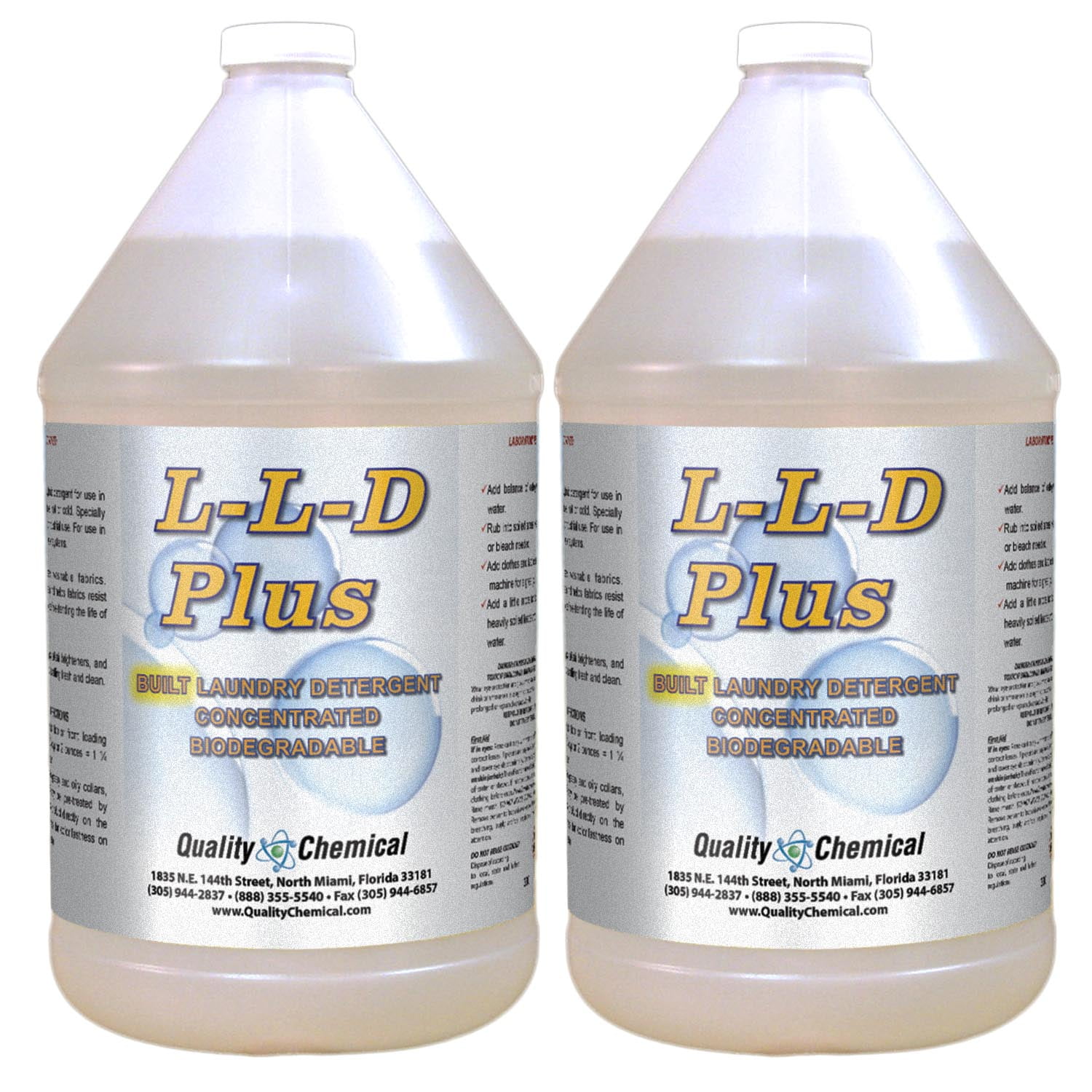 L-L-D PLUS - concentrated BUILT laundry detergent - 2 gallon case ...