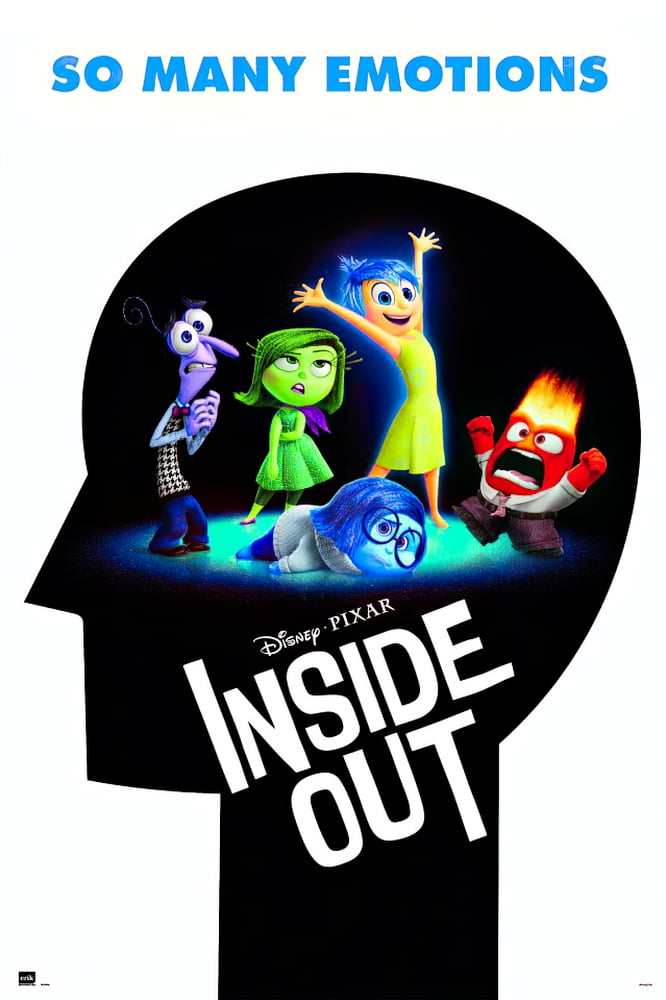 Inside Out - Disney / Pixar Movie Poster / Print (Advance Style) (Size ...