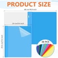 48 Pack Plastic Report Covers with 3 Prongs Presentation Folders Bulk ...