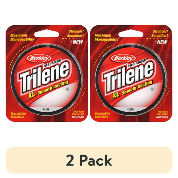 Berkley Trilene 100% Fluorocarbon Fishing Line, Clear, 15 lb Test, 2000 ...