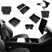 2026 Model Y Juniper Accessories 5PCS NEW Center Console Organizer Tray ...