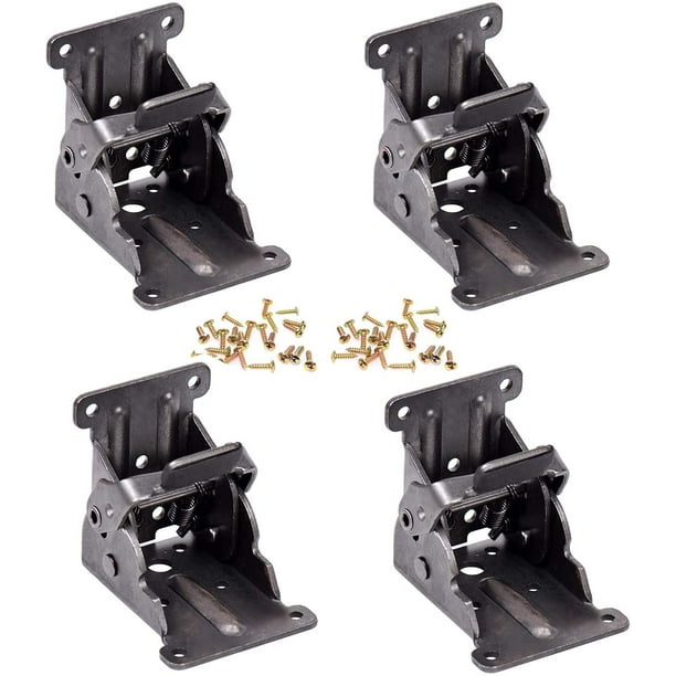 SHAR Self-Locking Hinges, Folding Support Bracket Leg Fittings and ...