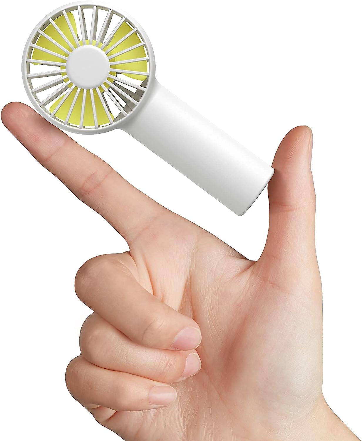 Mini Portable Battery Operated Fan with 2000mAh Battery, USB Powered ...