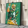 Brett Favre - Vintage Power Pop Art Poster Style Gritty Game Energy ...